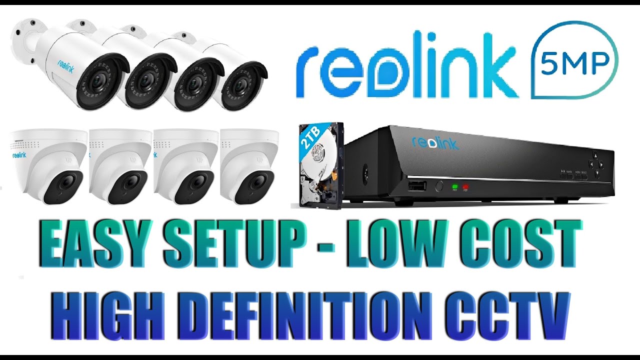 Idiot Proof CCTV! Reolink System Setup and Review - Easy home security ...