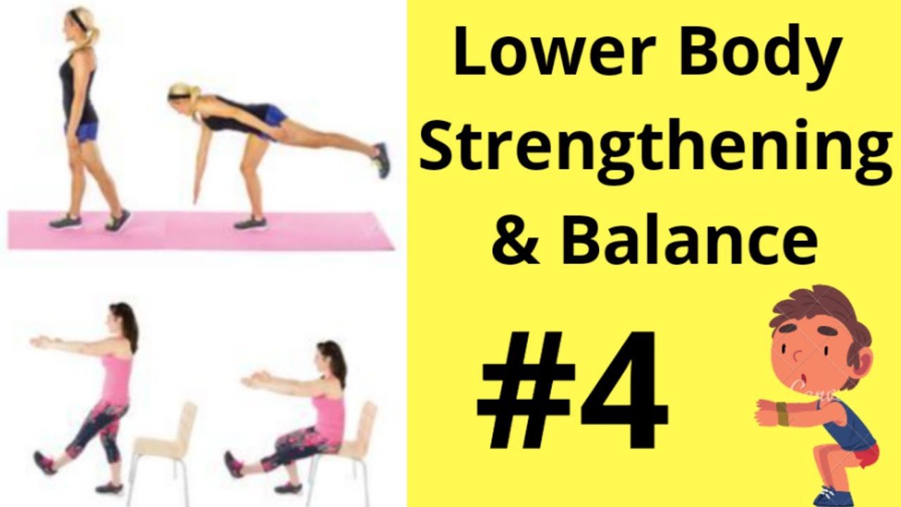 Lower Body Strengthening and Balance - Workout #4 - YouTube
