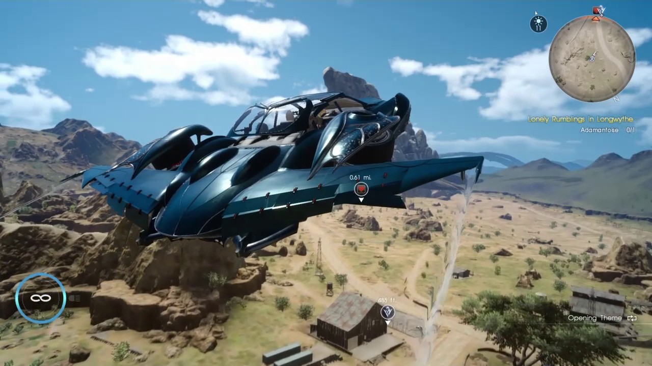 Final Fantasy XV: Adamantoise Size - YouTube