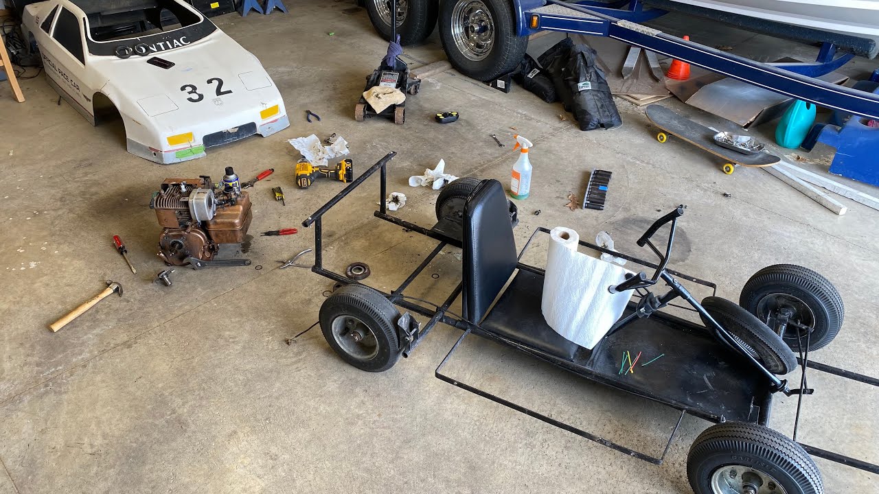 How to Swap a Predator 212 Engine Into a go Kart! - YouTube