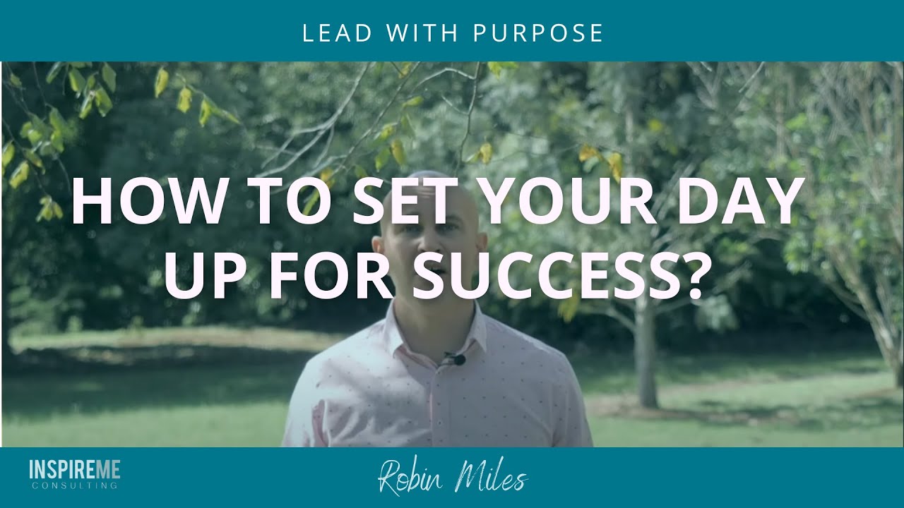 How To Set Your Day Up For Success! | Robin Miles | InspireMe - YouTube