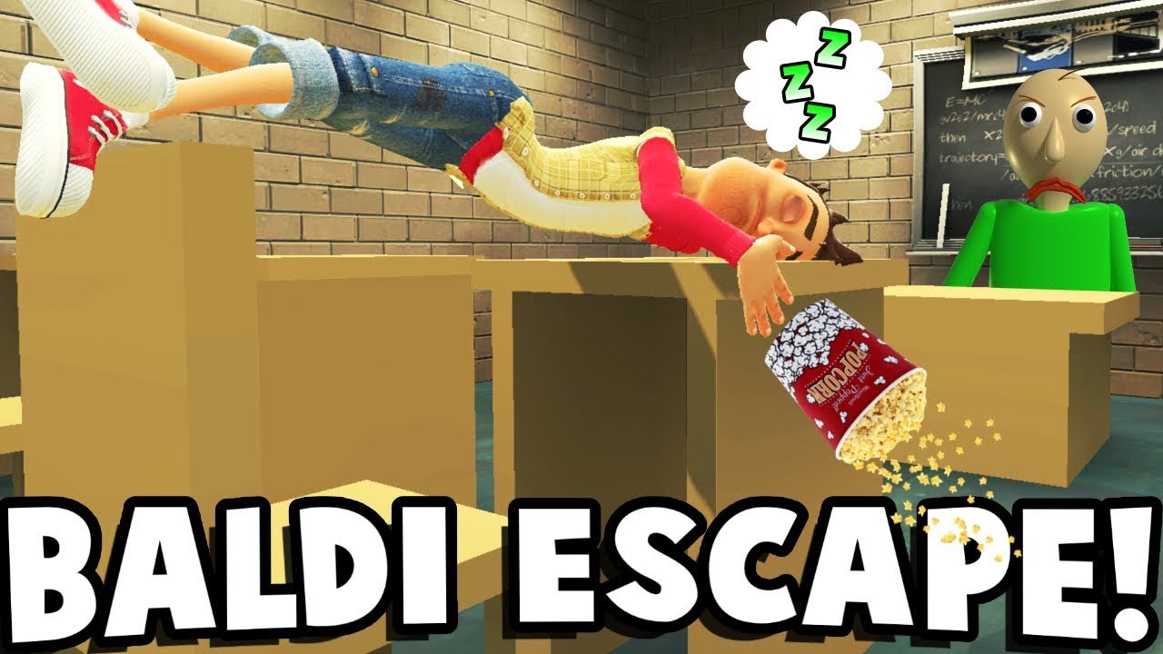 ESCAPE FROM BALDI'S SCHOOL? - Garry's Mod Gameplay (Gmod Roleplay ...