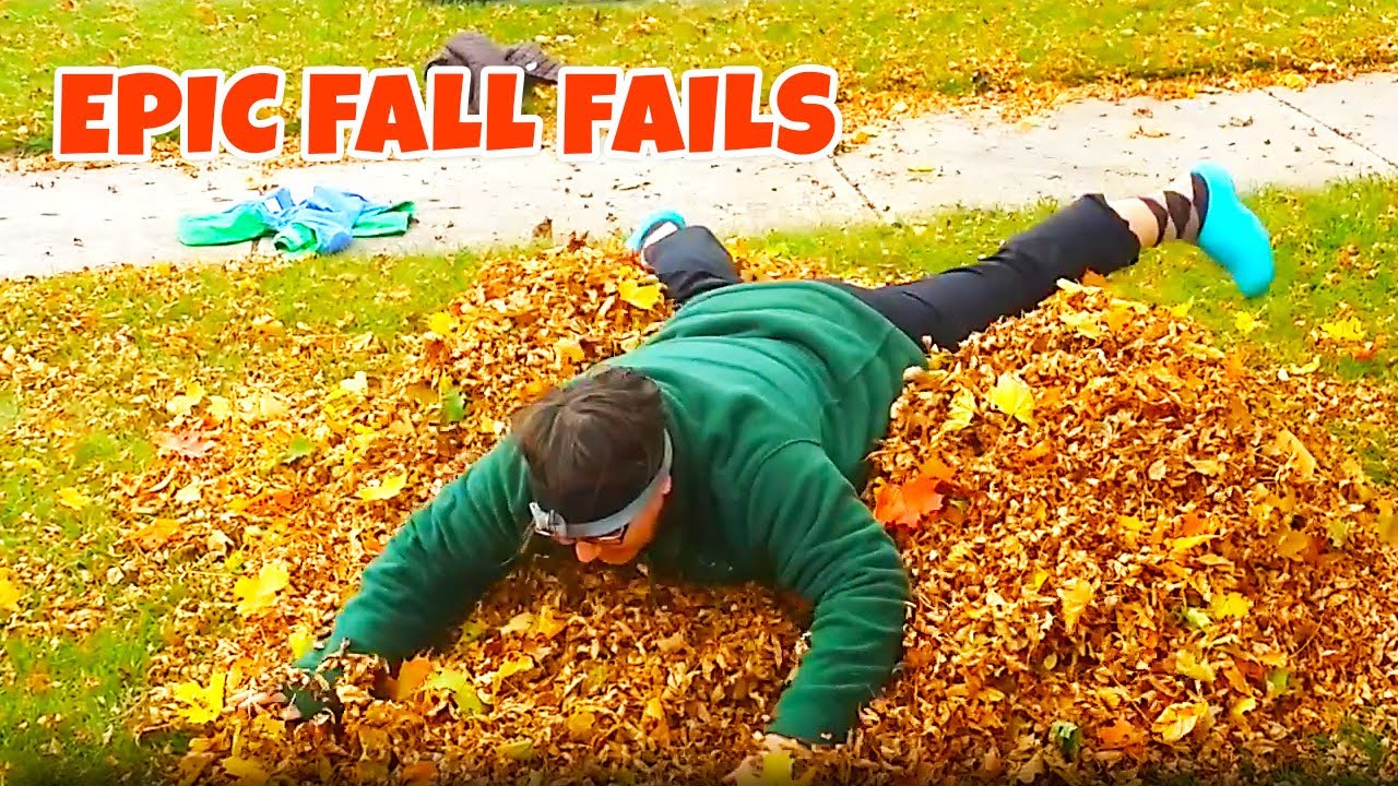 Fall Frolics & Flubs! | Hilarious Autumn Outdoor Fails! 🍁🌬️ - YouTube
