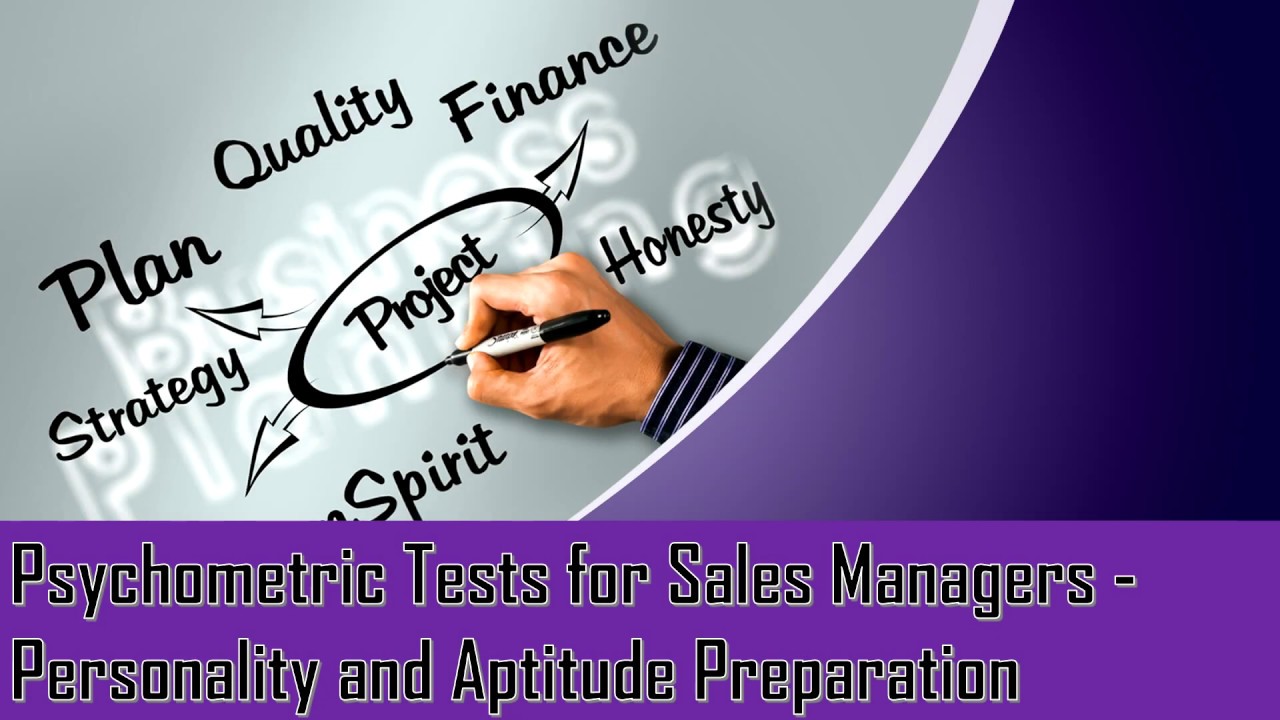 Sales Manager Psychometric Tests - Personality and Aptitude Preparation ...