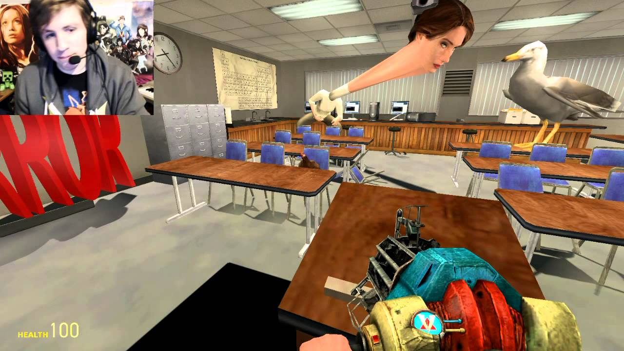 CRAZY FUN PILLS IN HIGHSCHOOL!! - Gmod Parakeet's Pill Pack Mod (Garry ...