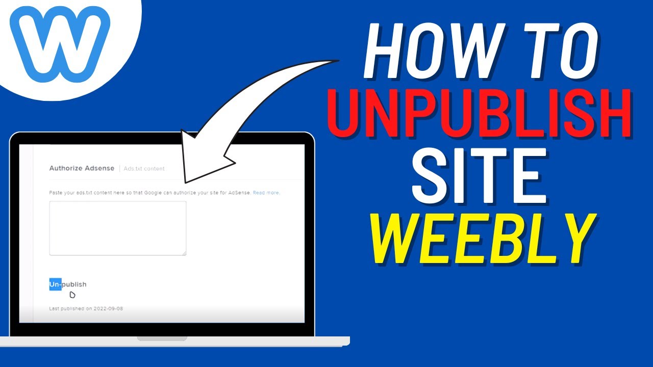 Weebly: How To Unpublish (2025) | How To Unpublish Weebly Site - YouTube