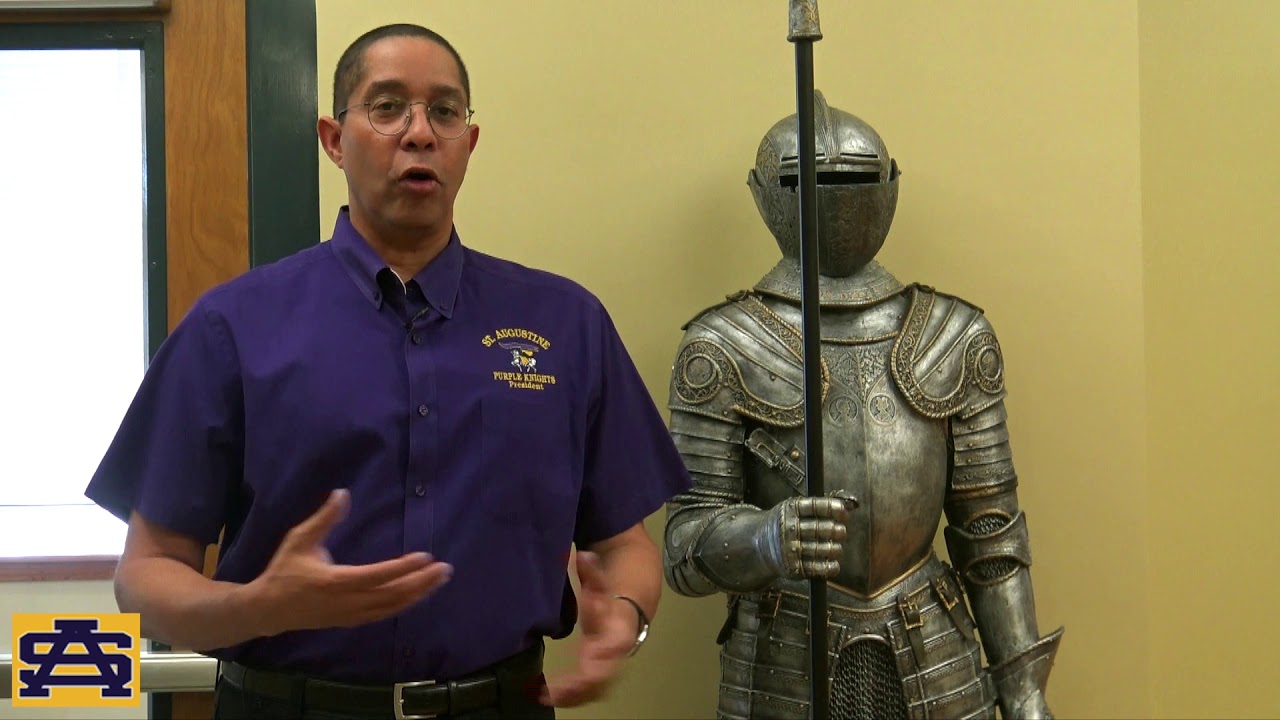 Dr. Kenneth St. Charles sends message to students - YouTube