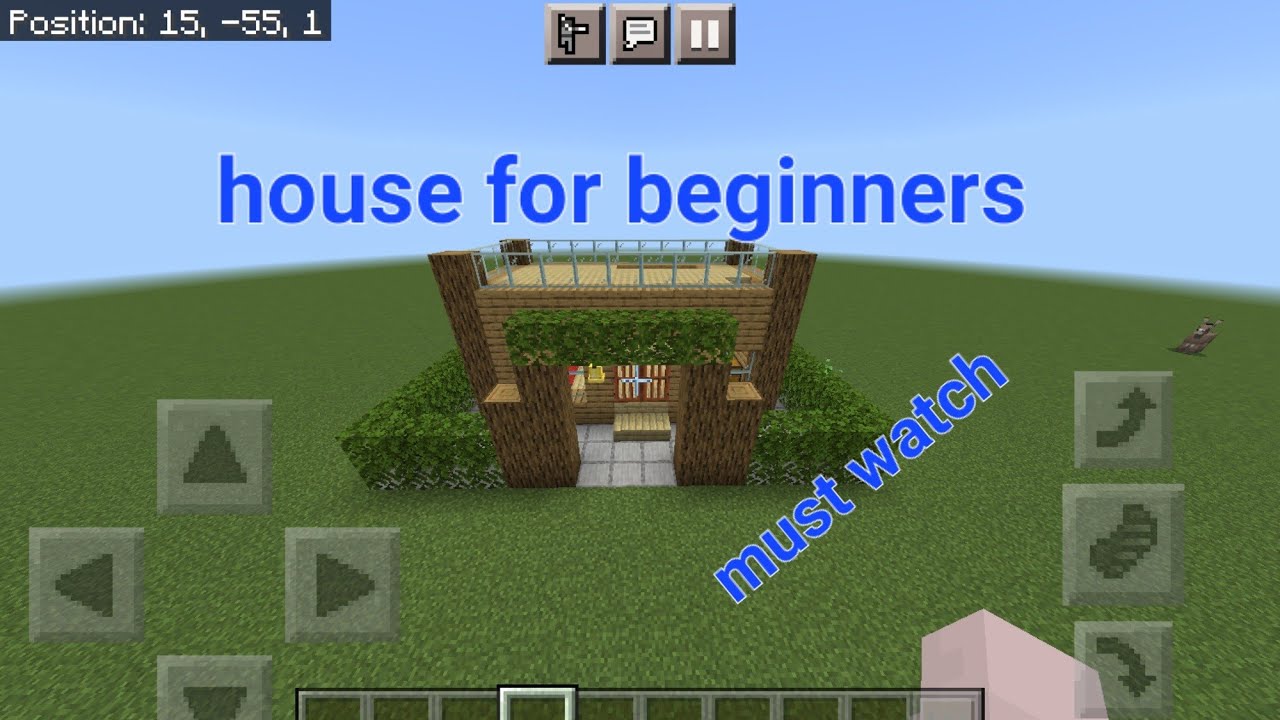 Minecraft house tutorial| house for beginners| must watch - YouTube