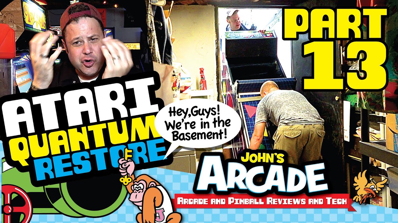 Let's finish the Quantum arcade restore and play some games in the ...