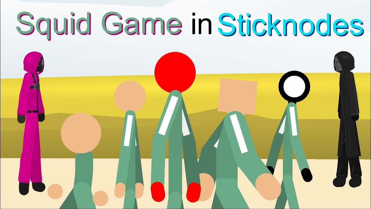 Sticknodes'te Squid Game | Sticknodes Squid Game animasyon - YouTube
