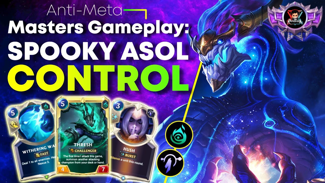 SPOOKY ASOL DESTROYS AZIRELIA AND NASUS! Thresh Asol Control | Legends ...