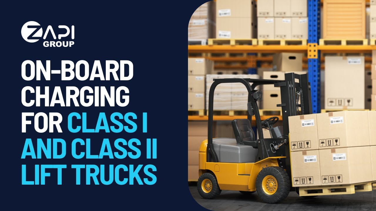 On-Board Charging for Class I and Class II Lift Trucks - YouTube