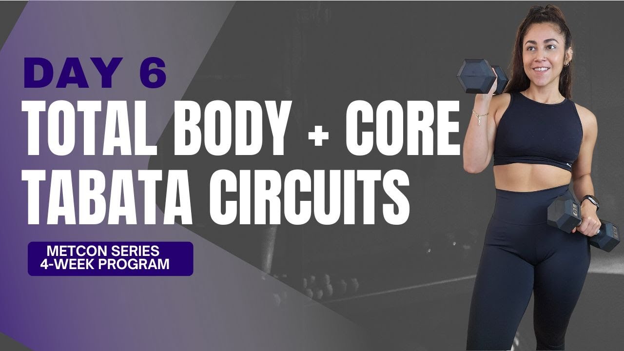 30 Min Tabata Full Body Conditioning | Circuits | Core Strength ...