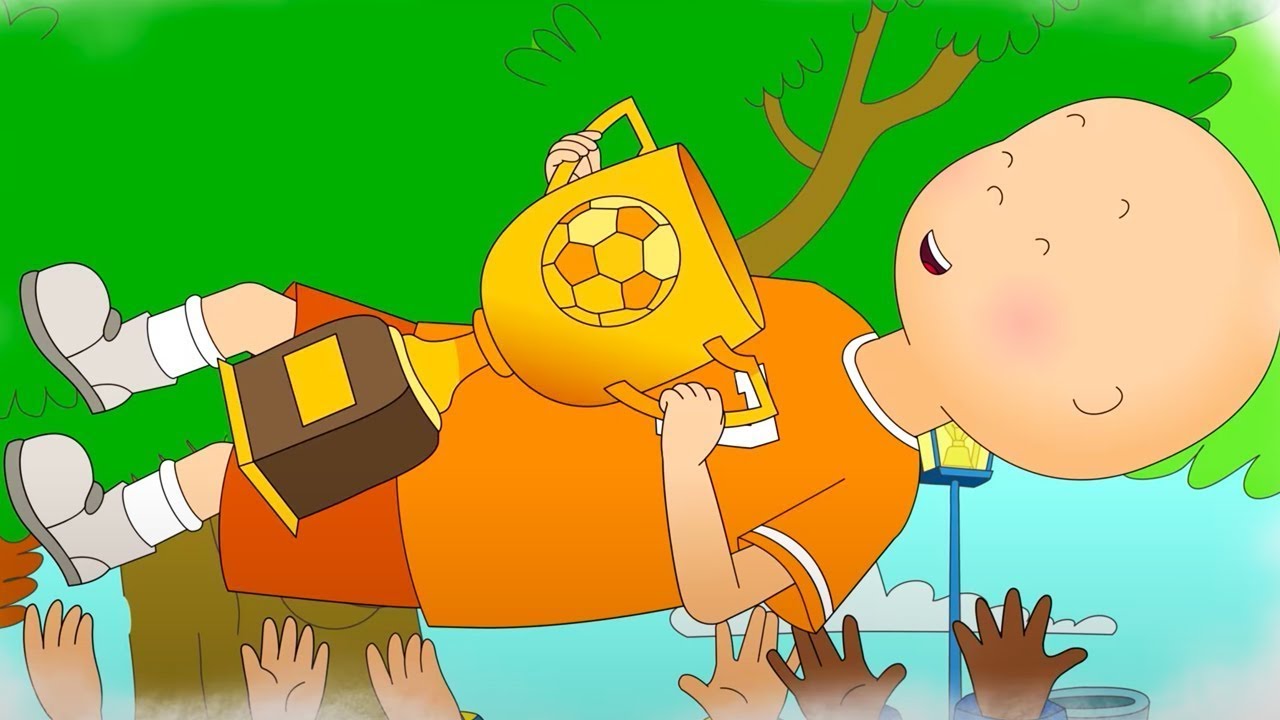 Caillou the Champion | Caillou | Cartoons for Kids | WildBrain Kids ...