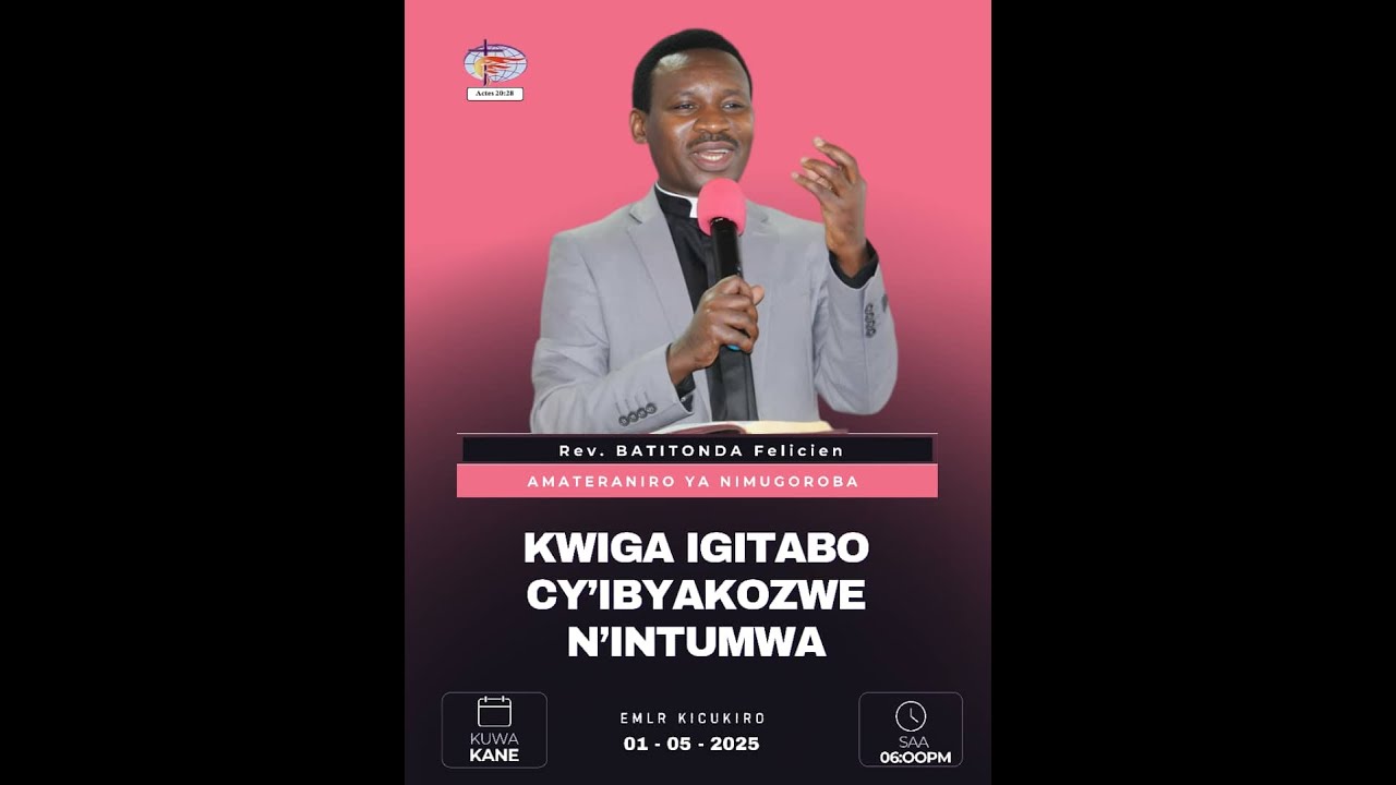 ICYIGISHO CYA 2||IGITABO CY'IBYAKOZWE N'INTUMWA|| Rev. BATITONDA ...