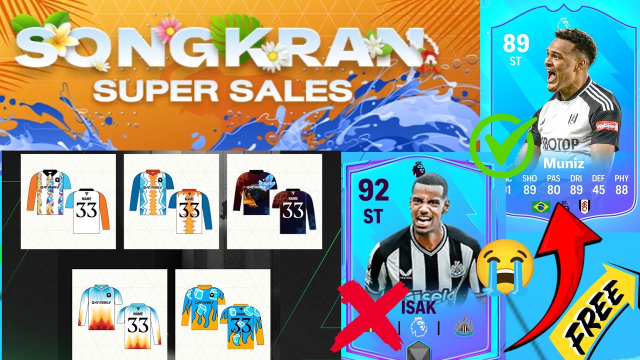 HADIAH GRATIS SONGKRAN TINGGAL LOGIN! UPDATE POTM ISAK NGGAK KEPILIH ...