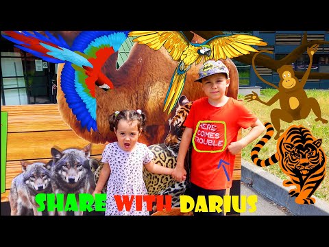 Darius si Maria viziteaza Gradina Zoologica din Brasov. SHARE WITH DARIUS.