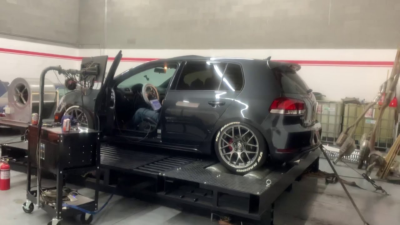 2013 Volkswagen K04 Turbo and Intercooler upgrade dyno run part 2 at ...
