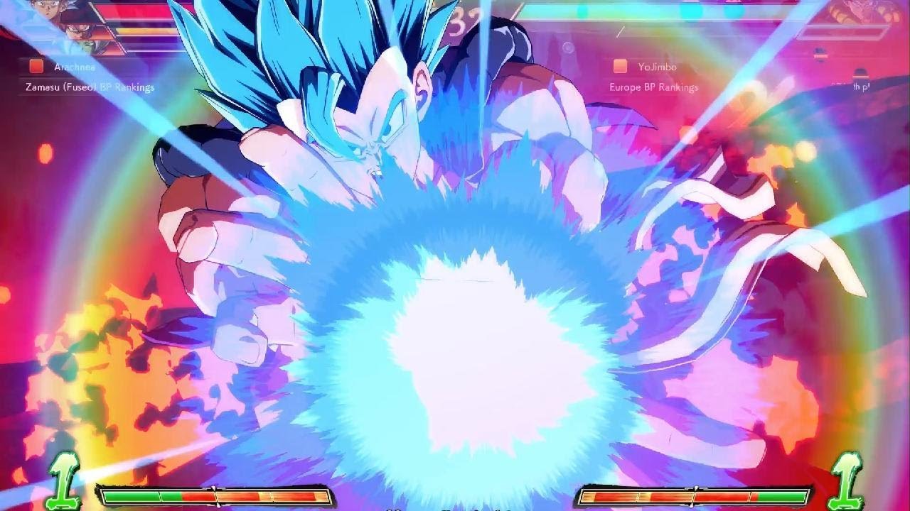 DRAGON BALL FighterZ Zamazu Fused Ultra Instinct Goku Black vs SSB ...