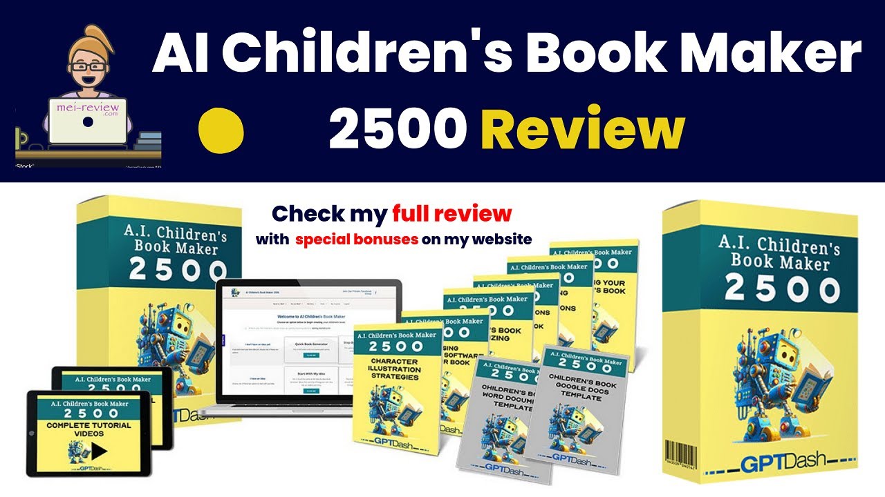 AI Children's Book Maker 2500 Review, OTO & Bonus: Your Personal ...