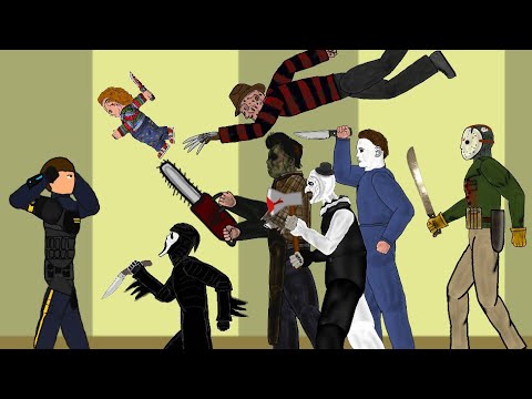 You’re in a slasher movie but it’s Drawing Cartoon 2 - YouTube