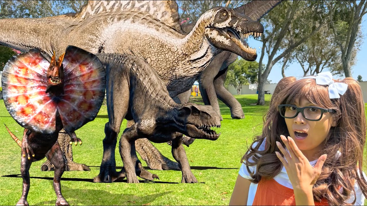 SMALLEST to LARGEST DINOSAUR Comparison for Kids | Soso brings her ...