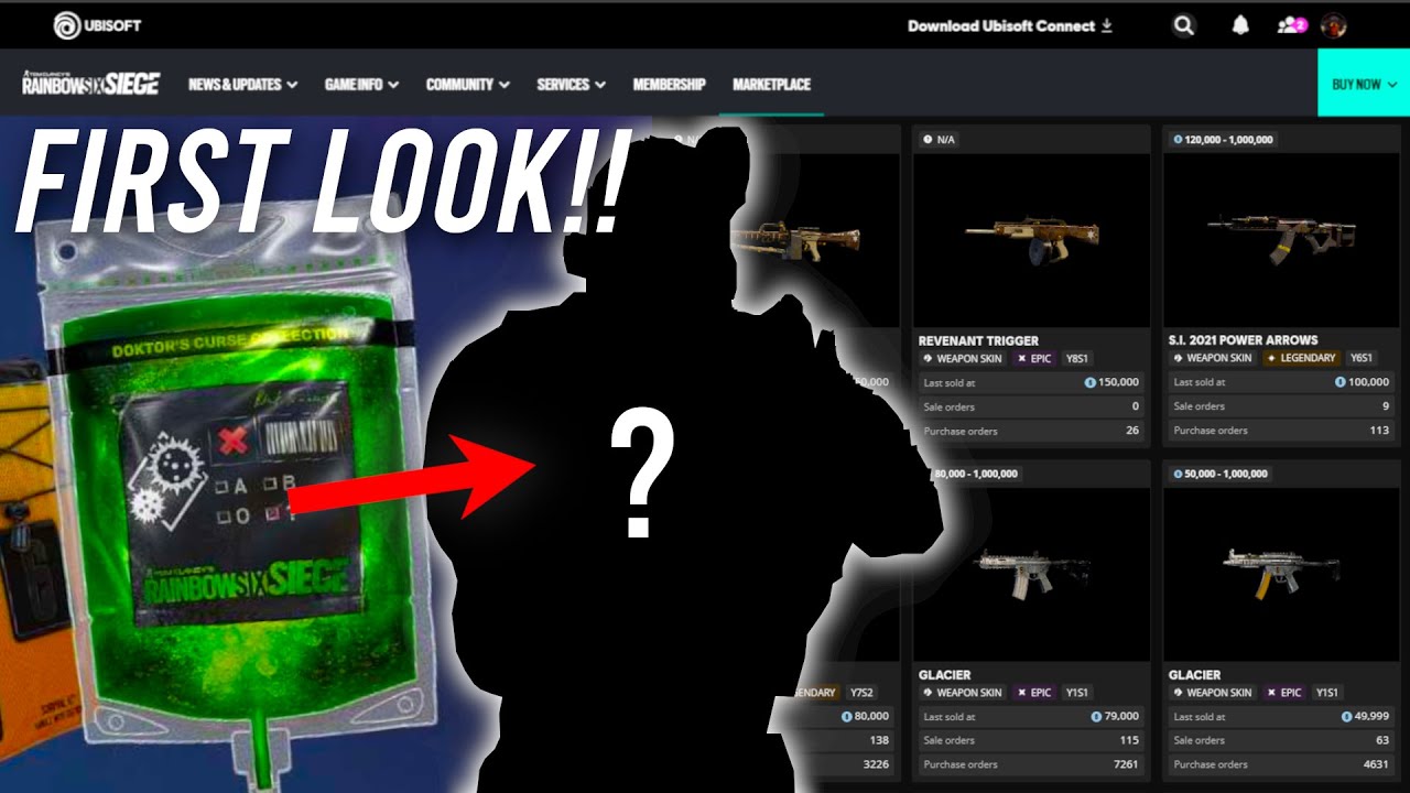 What's New In The Marketplace? First Look At Recolored Doktor's Curse ...