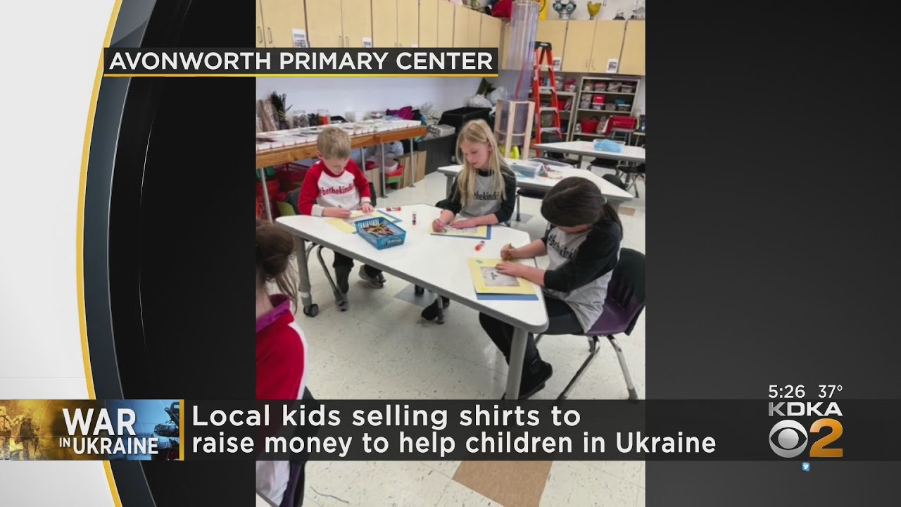 Avonworth Primary Center Students Selling T-Shirts To Help Children In ...