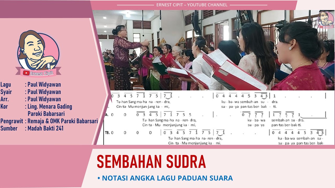 Lagu Persembahan Gaya Jawa Sembahan Sudra | Madah Bakti 241 Ciptaan ...
