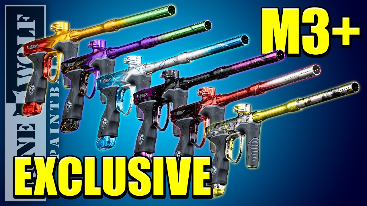 Dye Lab M3+ Exclusive Markers only from Lone Wolf Paintball - YouTube