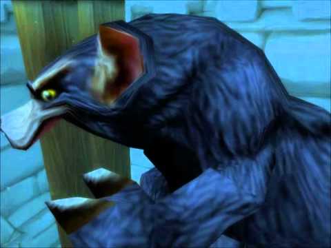 Playing with world of warcraft vanity pet - Dun Morogh Cub - YouTube