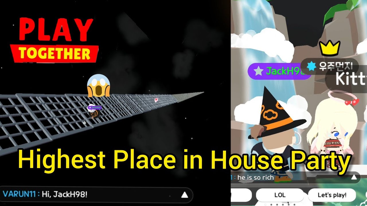 HIGHEST PLACE in House Party | Play Together - YouTube