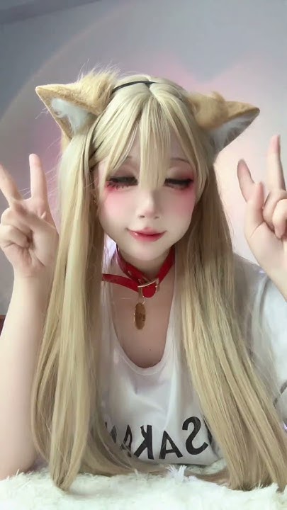 Nana酱 喵呜～黄豆粉 黄豆粉cos 40原猫娘cos 手势舞 猫娘 Youtube
