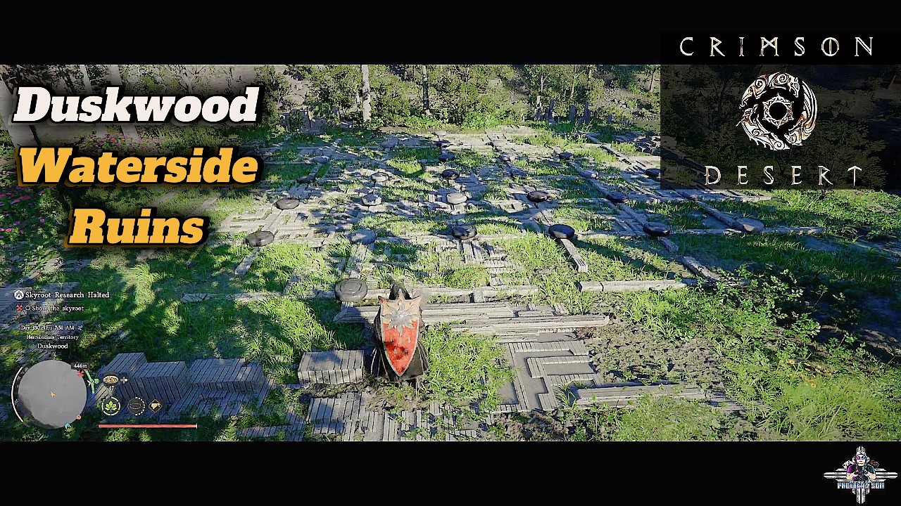 Duskwood Waterside Ruins Puzzle Solution - Crimson Desert - YouTube