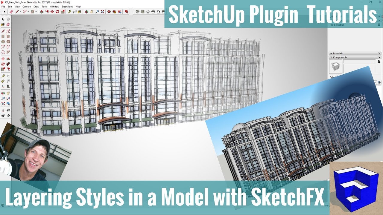 Layering Styles in a SketchUp model with SketchFX - Create Amazing ...