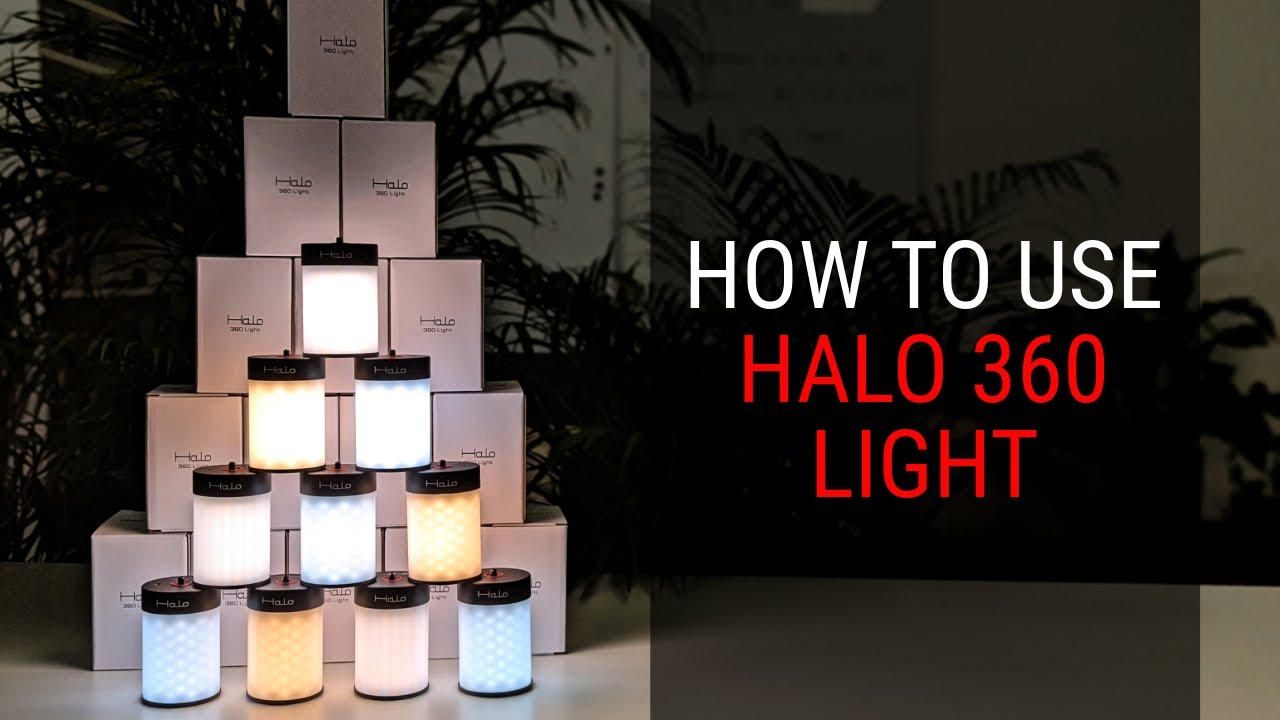 How to Use HALO 360 LIGHT - YouTube