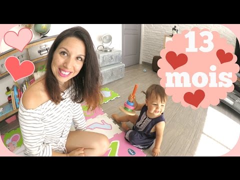 Bébé marche ! Le 12 ème et 13 ème mois d'Ella
