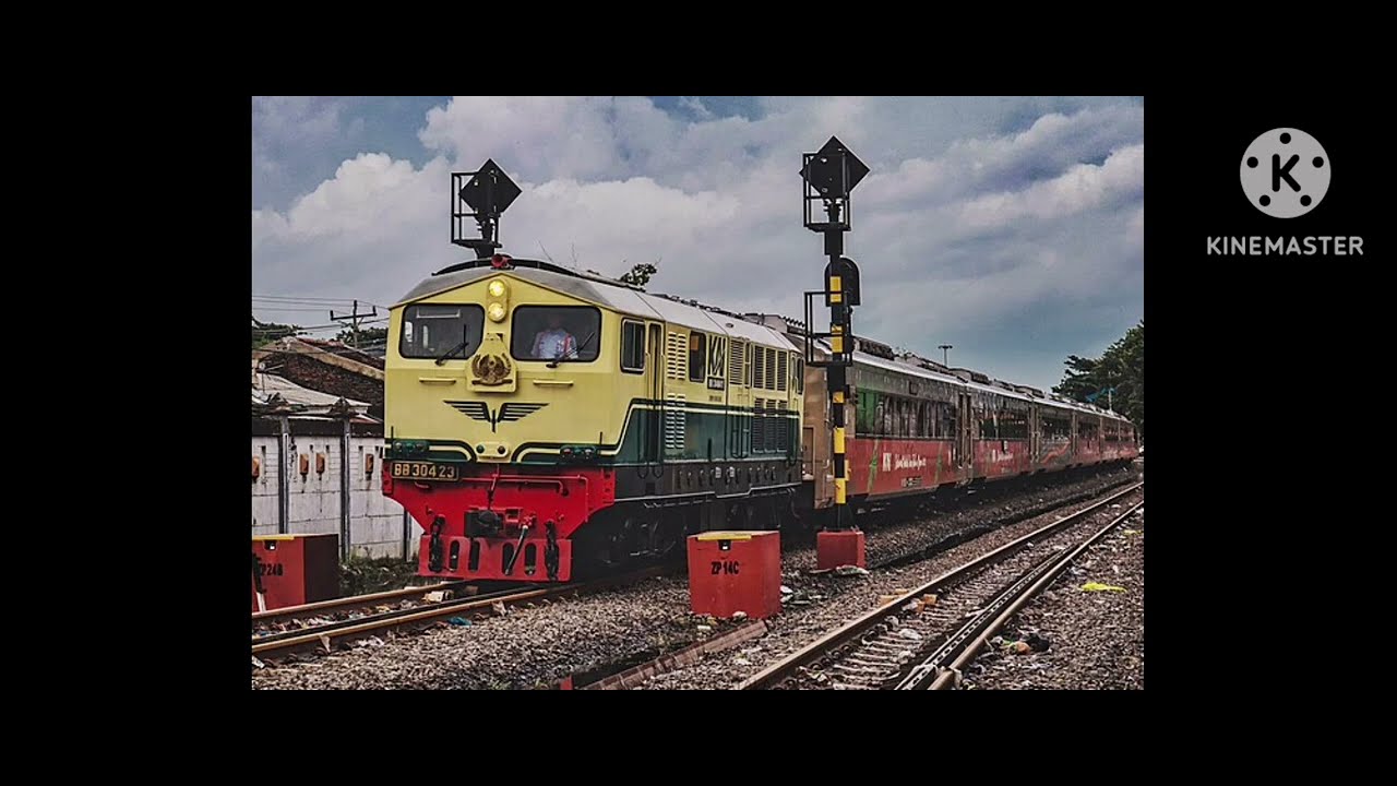 Kereta api indonesia train - YouTube