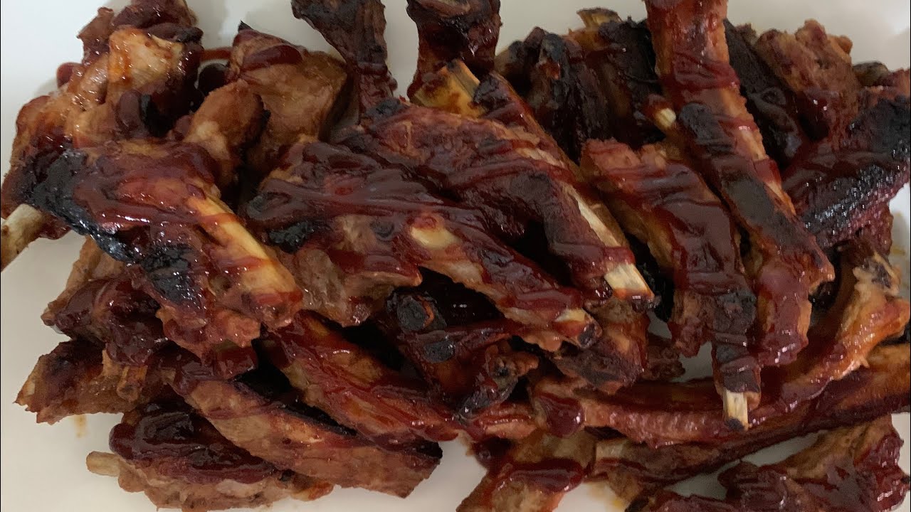 Recipe and cooking show for Smokey BBQ Pork Ribs #CookingSegment - YouTube