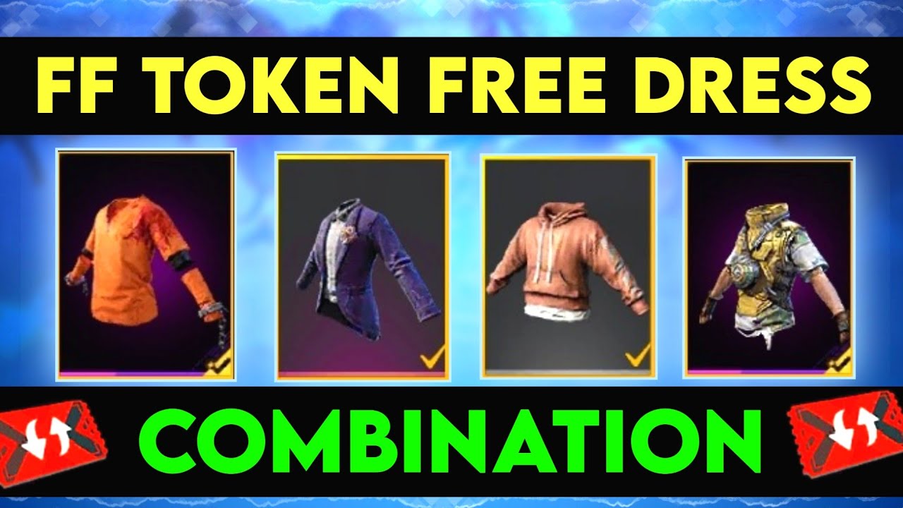 Ff Token Bundle Combination | Ff Token Dress Combination | Free Fire ...