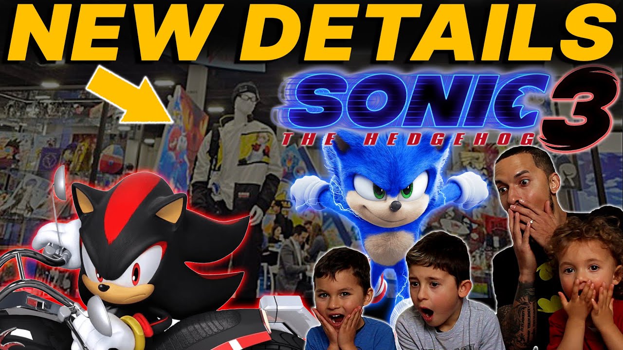 ROUGE CONFIRMED FOR SONIC THE HEDGEHOG 3?! New Images, Merchanise ...