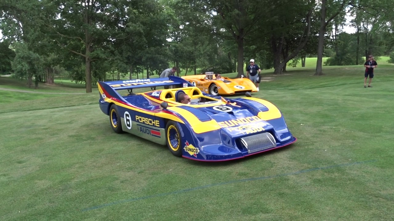 CanAm cars Concours of America 2017 - YouTube