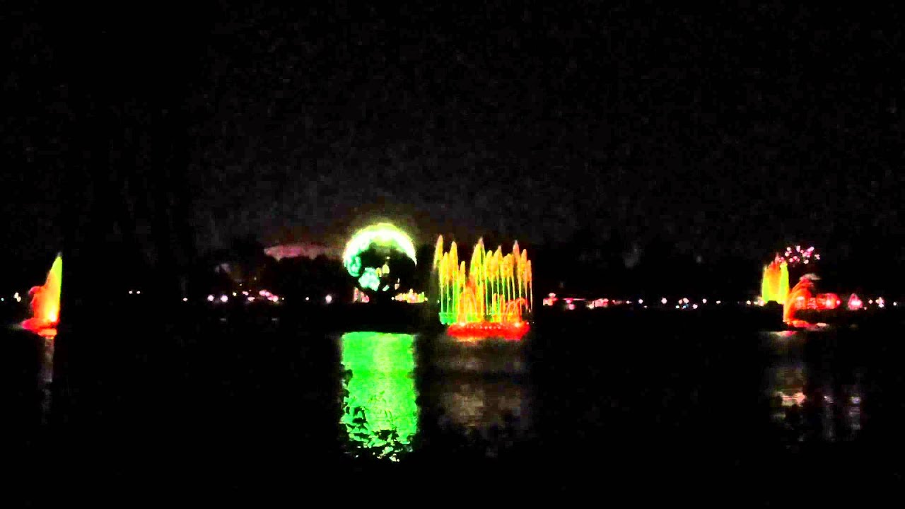 Epcot light show - YouTube