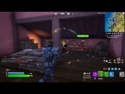 Fortnite: Battle Highlight - Solid Snake Defeats 4 Players at Ritzy ...