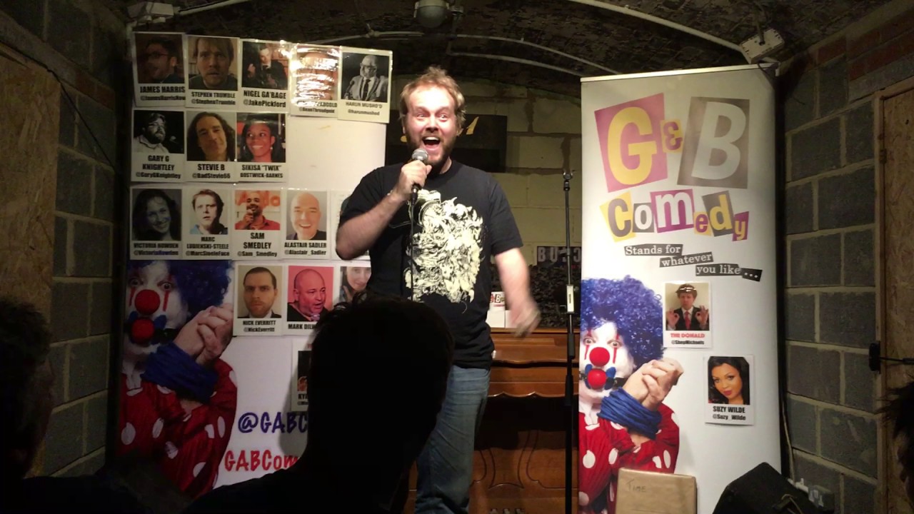 Stephen Trumble, G&B Comedy's UK ELECTION SPECIAL at Arch One. 07/06/17 ...