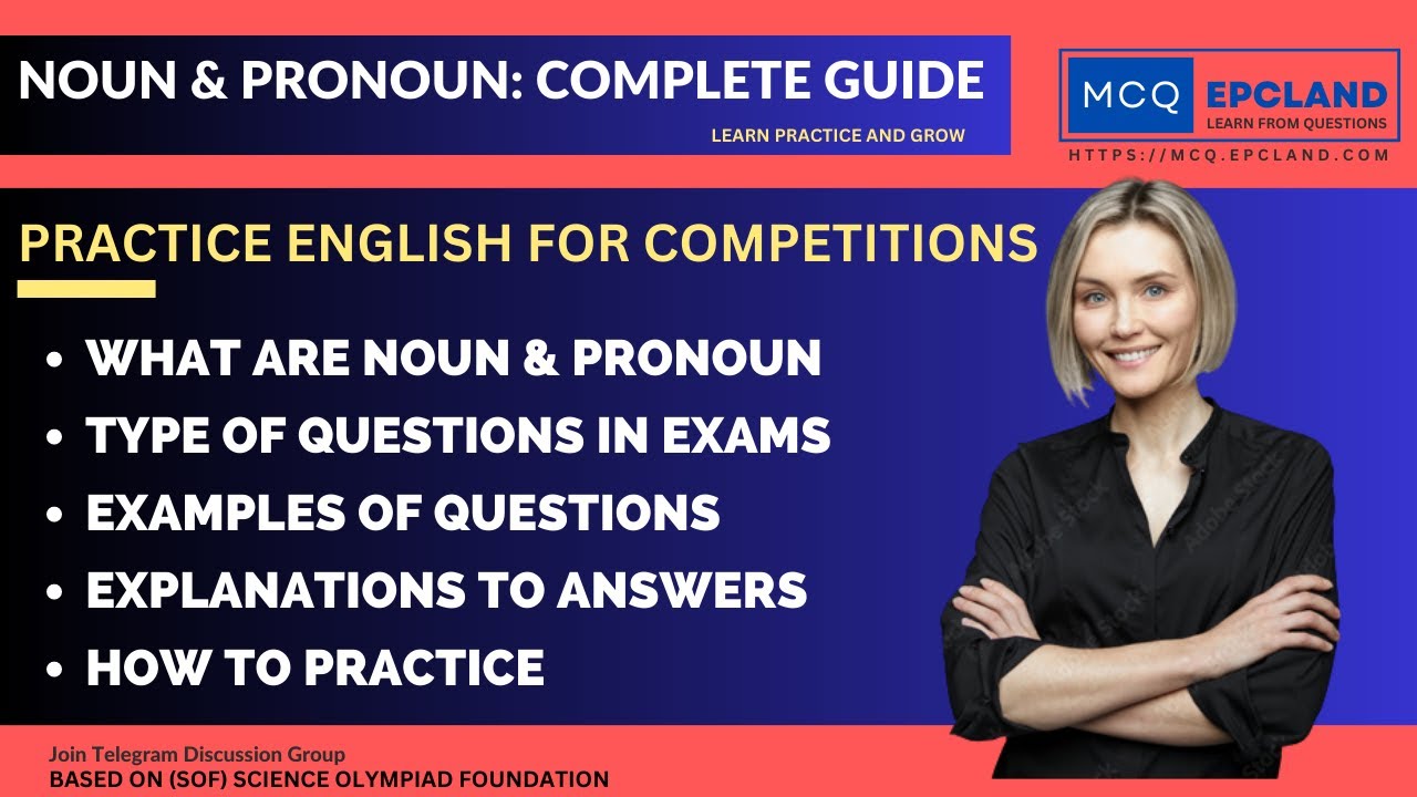 Noun and Pronoun: Practices for Excelling in Noun and Pronoun Questions ...