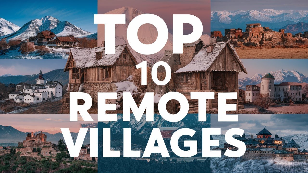 Top 10 Remote Villages With Fascinating Histories - YouTube