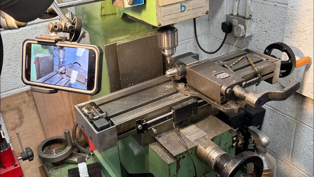 Machining custom clevis fork’s for diffuser - YouTube
