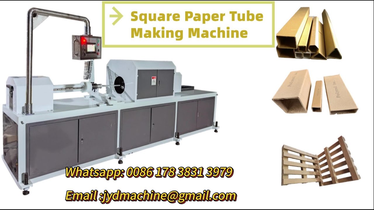Square & Rectangular Paper Tube Machines: Any Size, Shape & Use! 🚀 ...