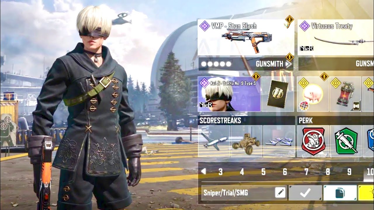 BEST VMP gunsmith 🔥| Kui Ji YoRHa No.9 and VMP gameplay CODM| S&D ...